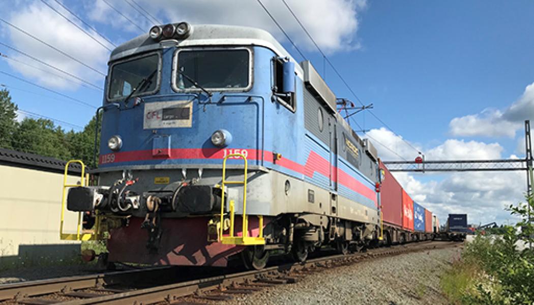 CFL cargo Sverige drar Real Rails tåg på sträckan Göteborg - Sundsvall ...