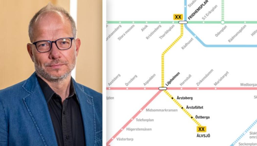 Halvvägs i planeringen för gula linjen | JARNVAGSnyheter.se