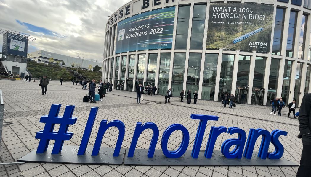 Enormt intresse för Train & Rail på InnoTrans | JARNVAGSnyheter.se