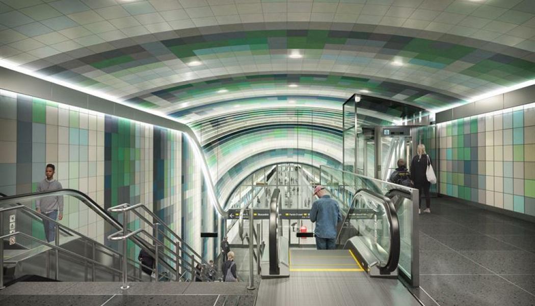 57 rulltrappor till den nya tunnelbanelinjen | JARNVAGSnyheter.se