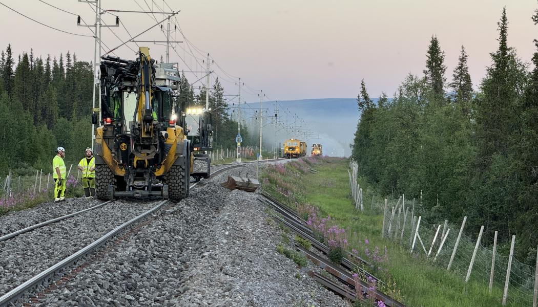 Storsatsning på Malmbanan – 21 kilometer räls byts ut | JARNVAGSnyheter.se