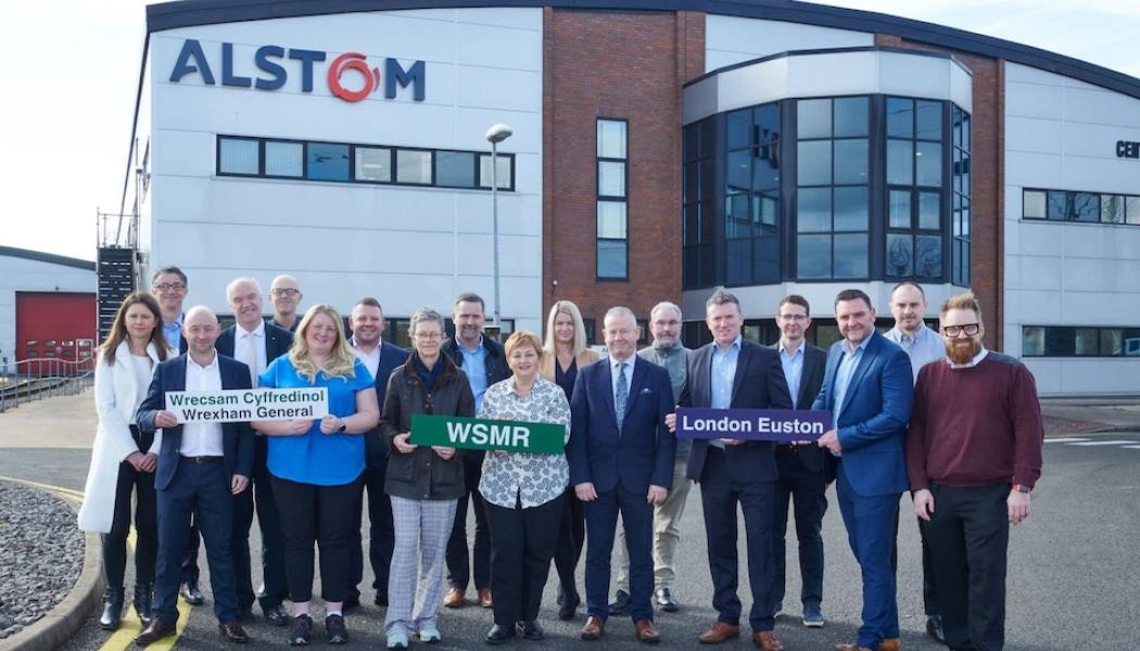 Alstom öppnar egen direktlinje till London från Wrexham ...